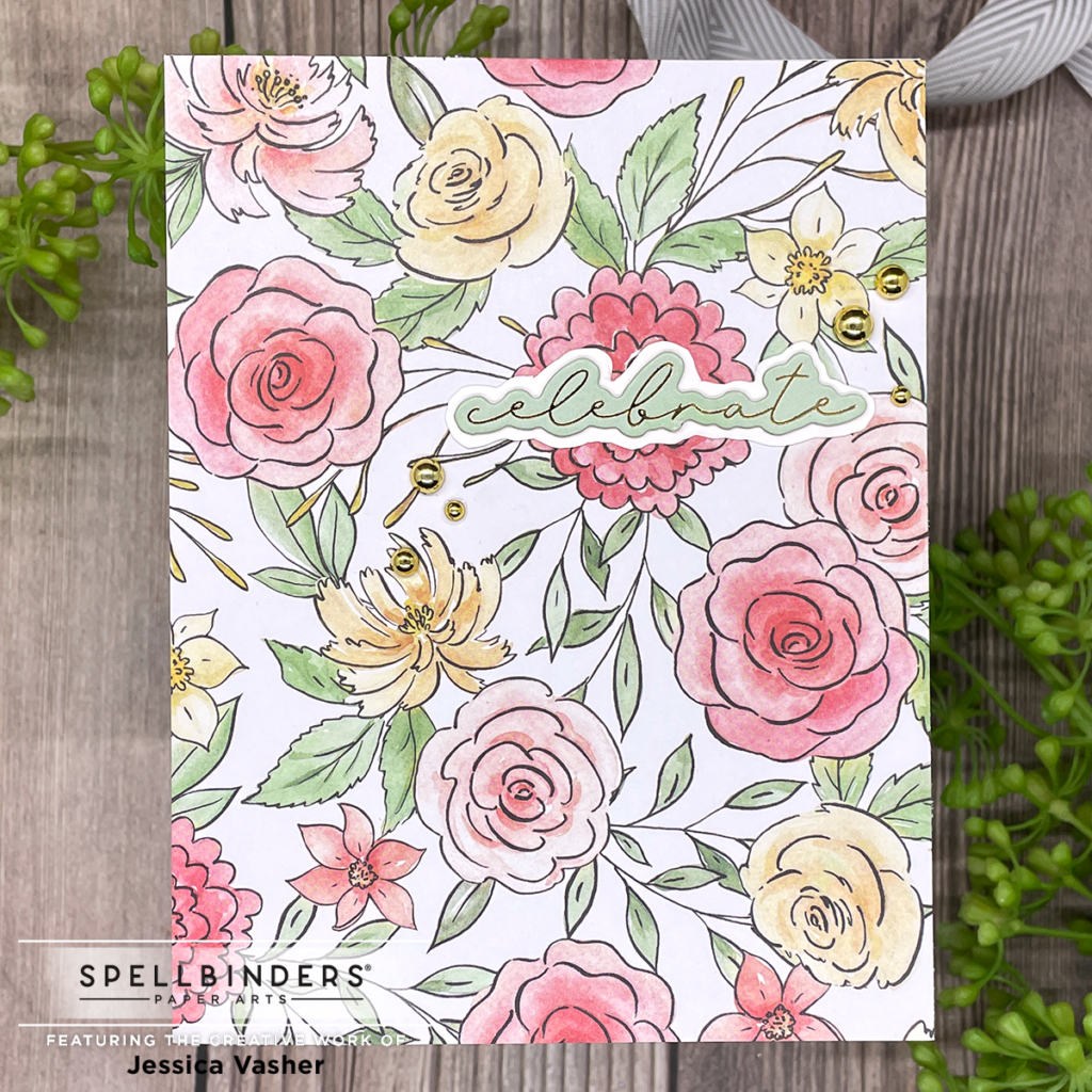 Spellbinders – June Card Kit - Love Notes By Jess