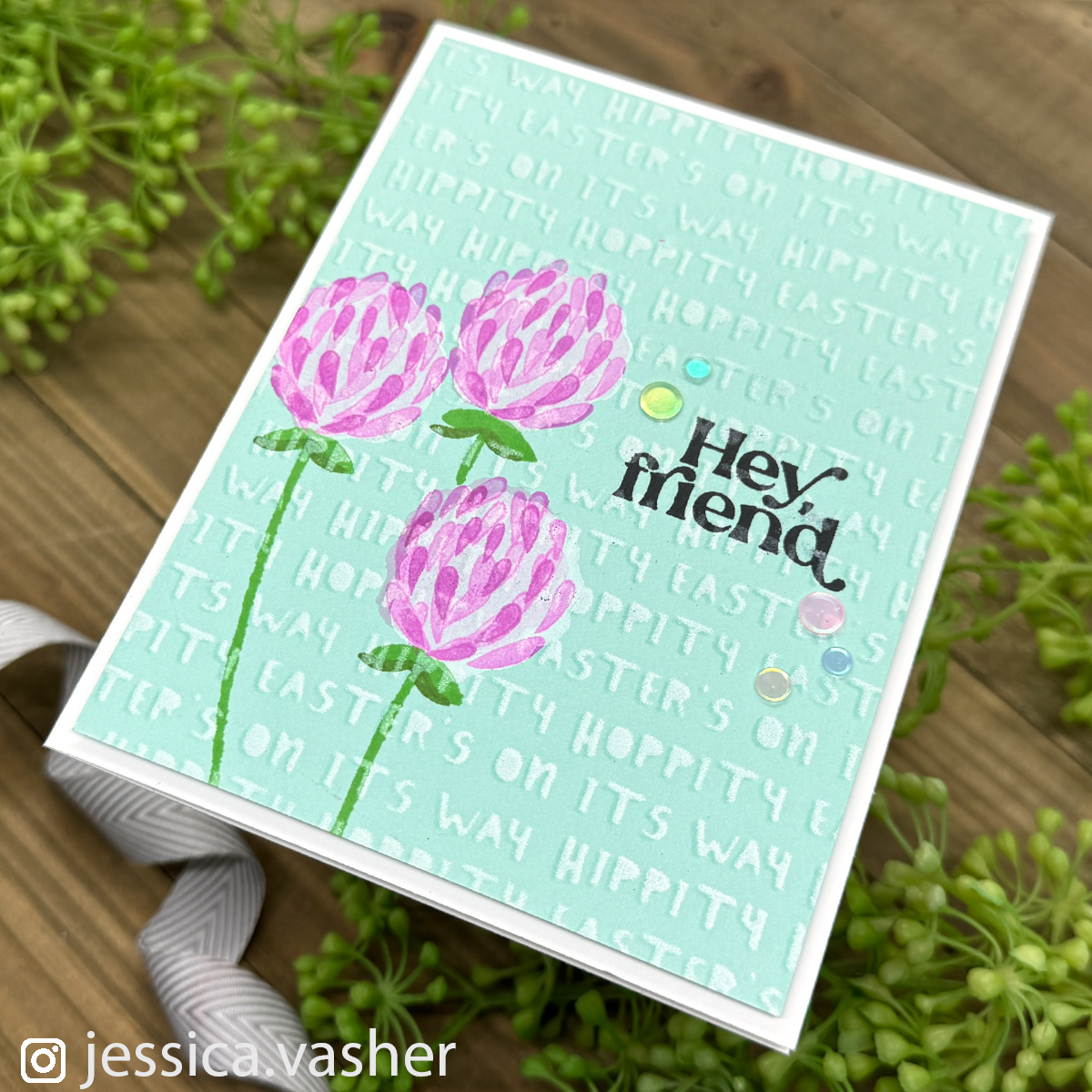 Simon Says Stamp – Offset stamping with a stencil + YouTube Tutorial ...